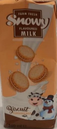 Winners | SNOWY FLAVOUR UHT MILK BISCUIT 200ML