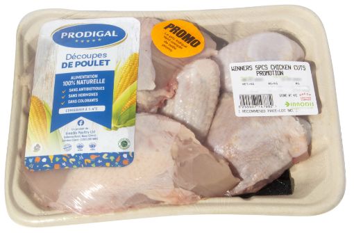 Winners | PRODIGAL 1/2 CHICKEN 5PC CUT