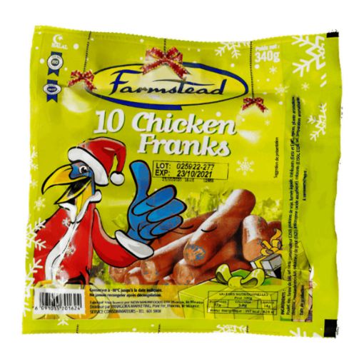 Winners | FARMSTEAD CHICKEN FRANKS 340G